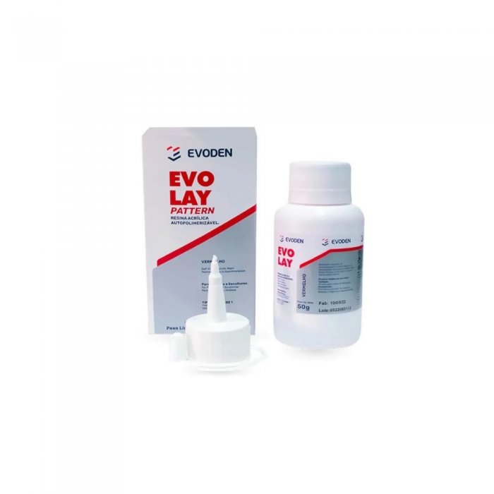 Resina Acrílica Evolay Pó 50g - Evoden